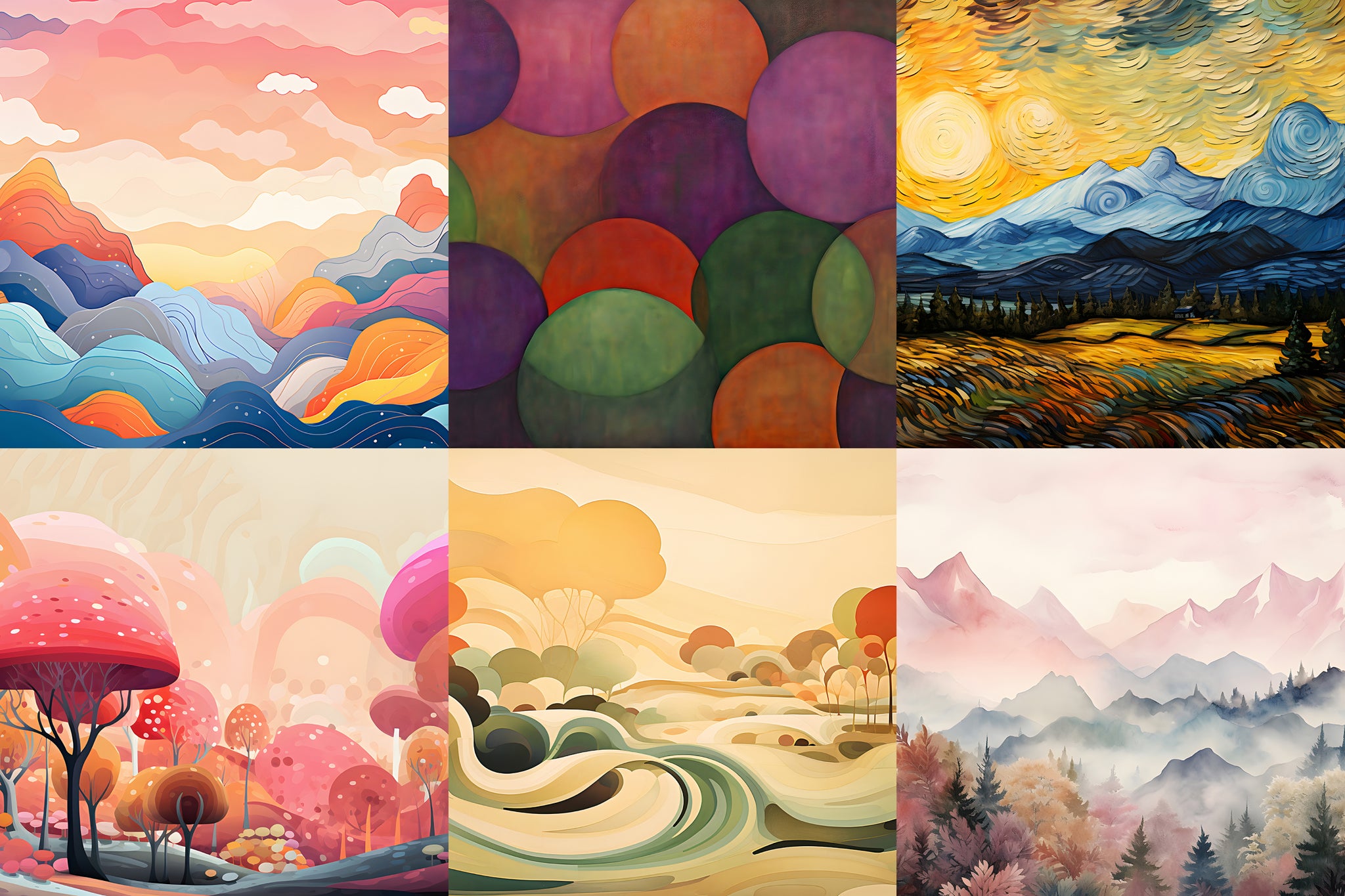 Colorful Wall Murals & Wallpaper: Brighten Your Space