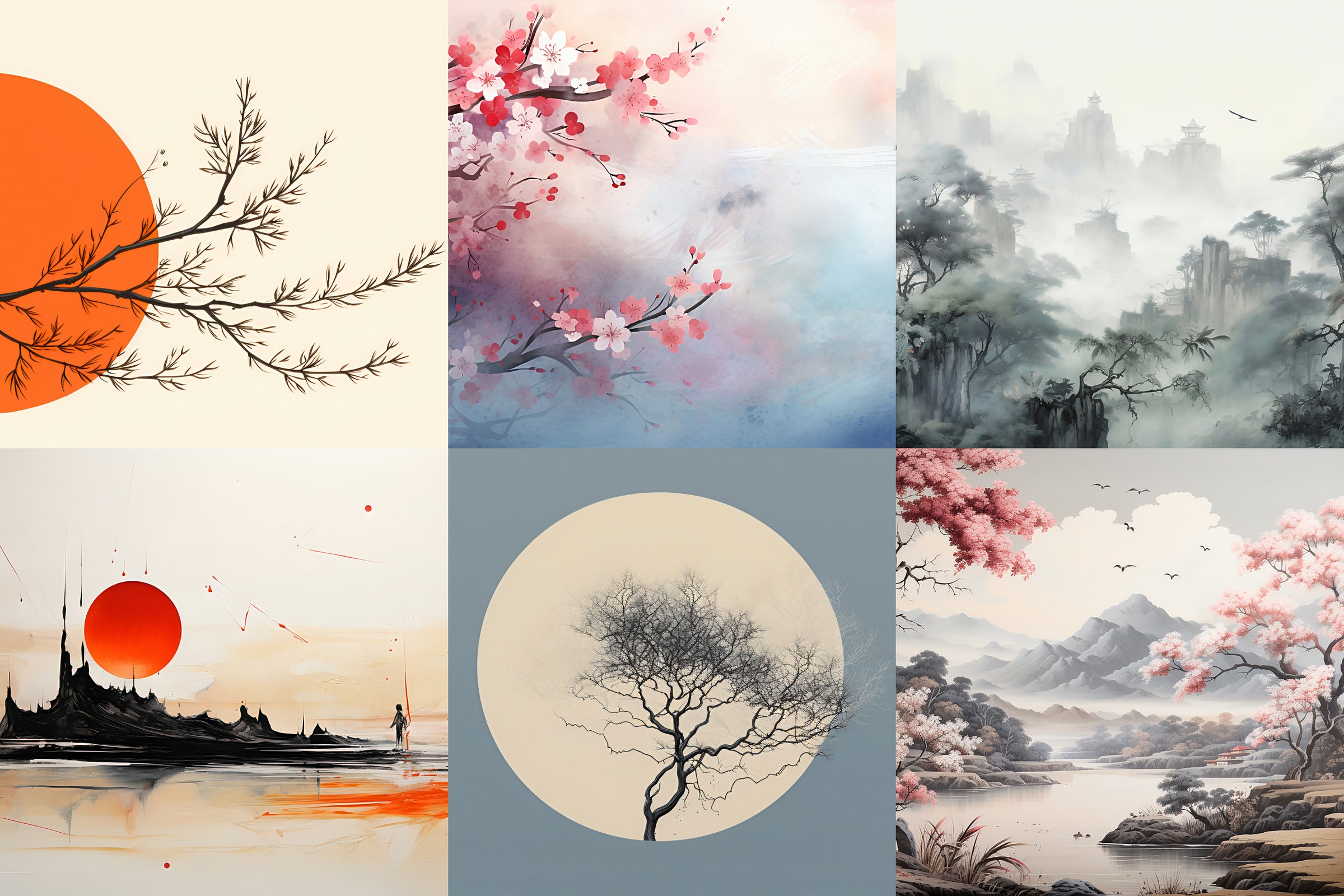 Japanese Wall Murals & Wallpaper: Elegance Unveiled